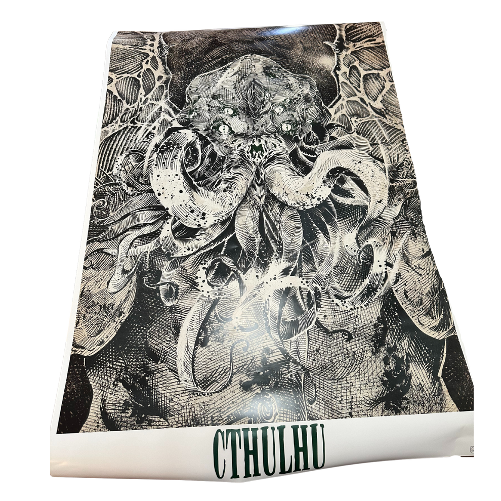 CTHULHU HP Lovecraft Poster – Replay Toys LLC