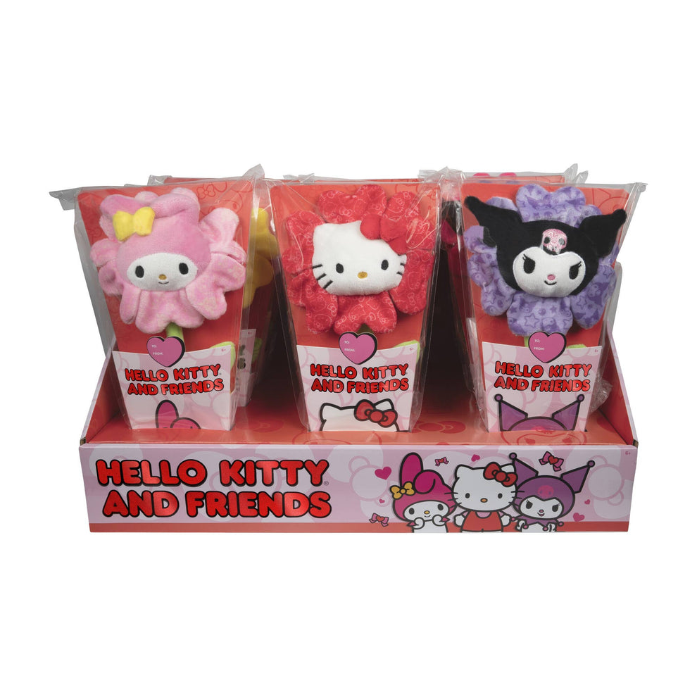 Hello Kitty & Friends 14" Plush Flower Assortment in Display – Replay ...