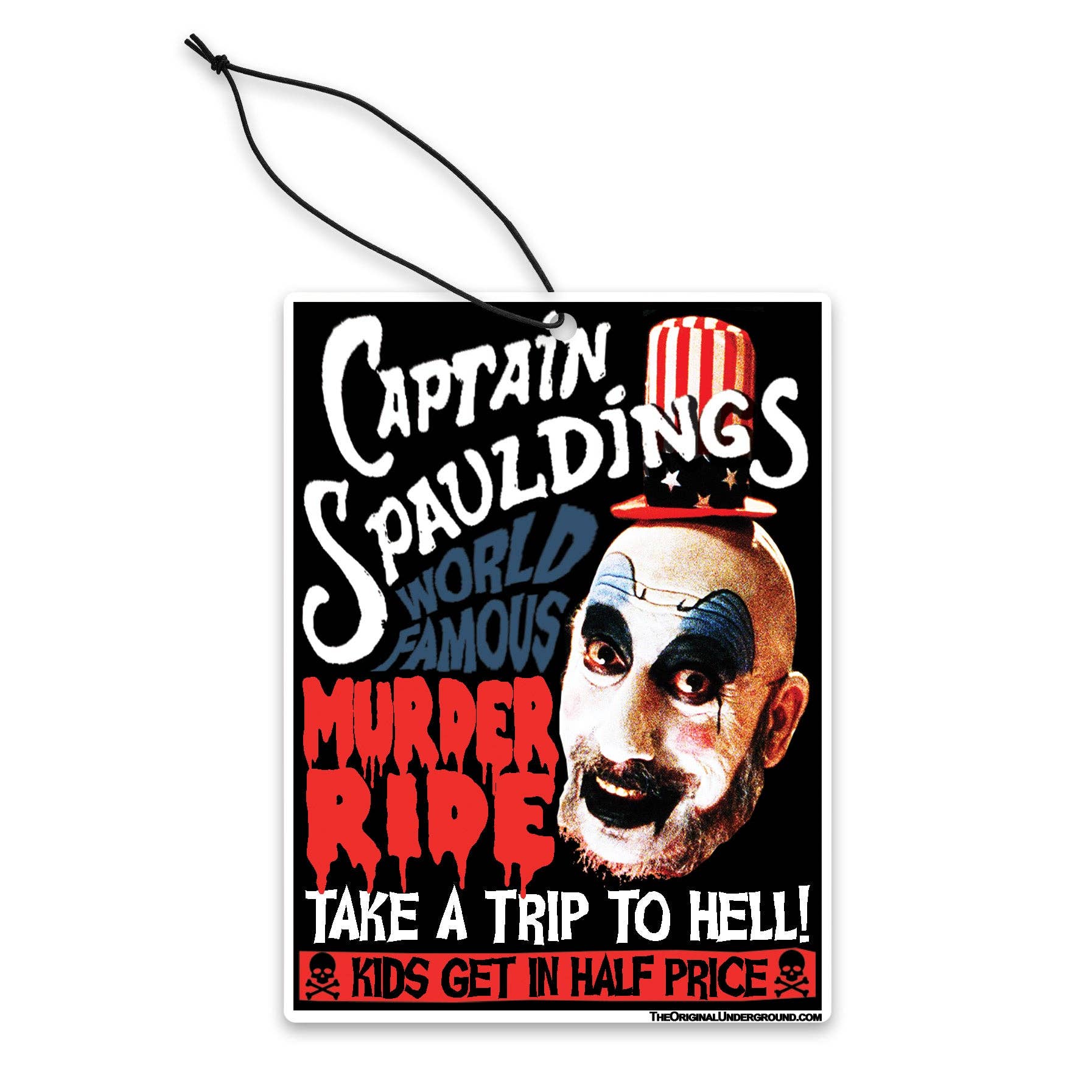 Captain Spaulding's Murder Ride Air Freshener – Replay Toys LLC