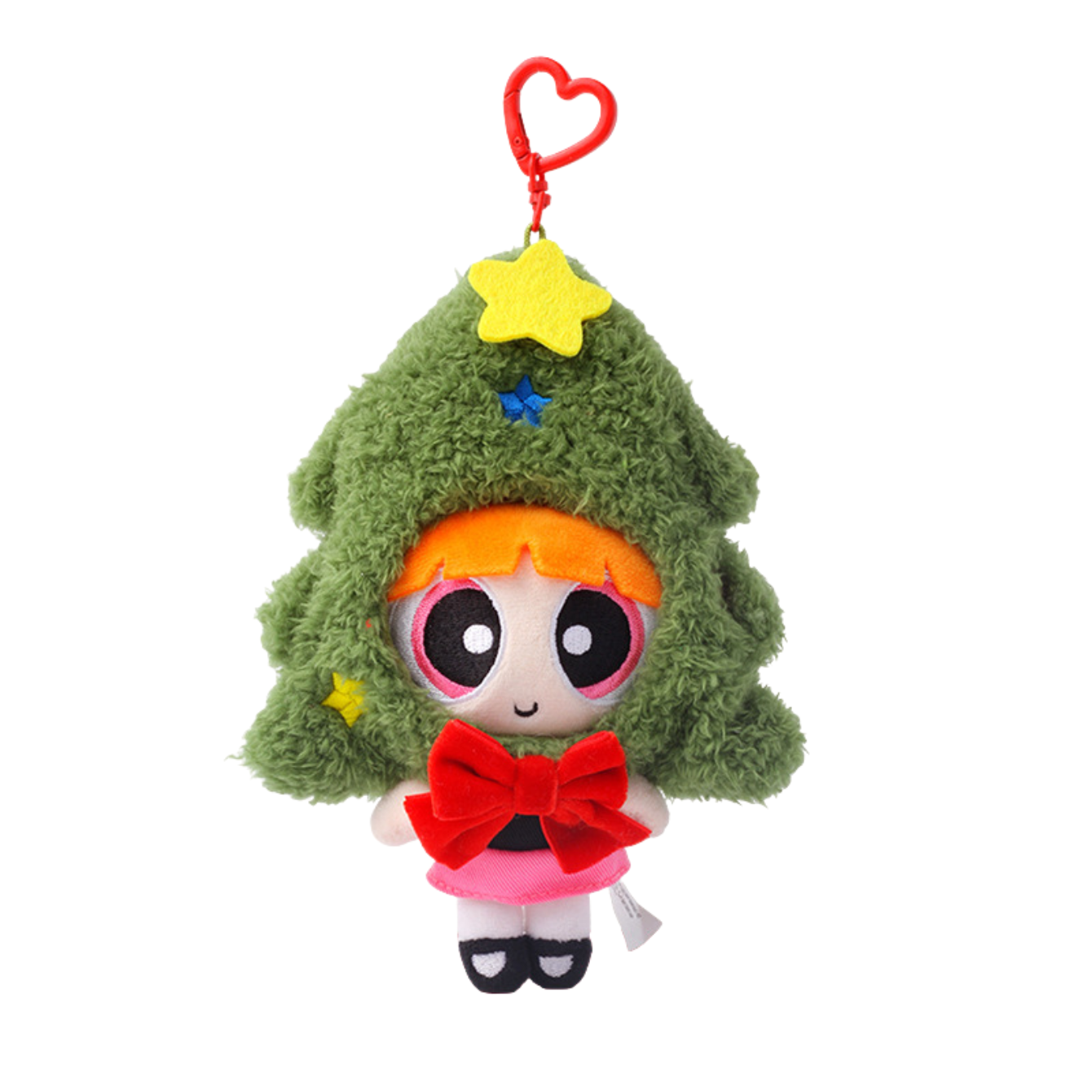 The Powerpuff Girls Christmas Series Plush Toy - Blossum - Christmas T ...