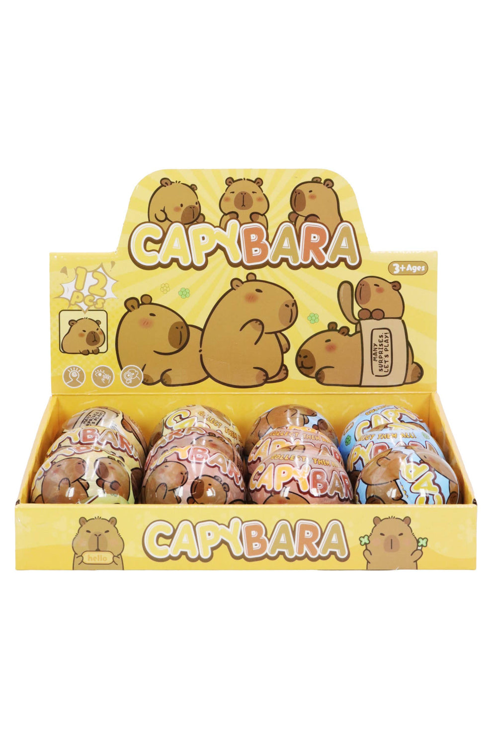 Cute Capybara Figurine Surprise Capsule – Replay Toys LLC
