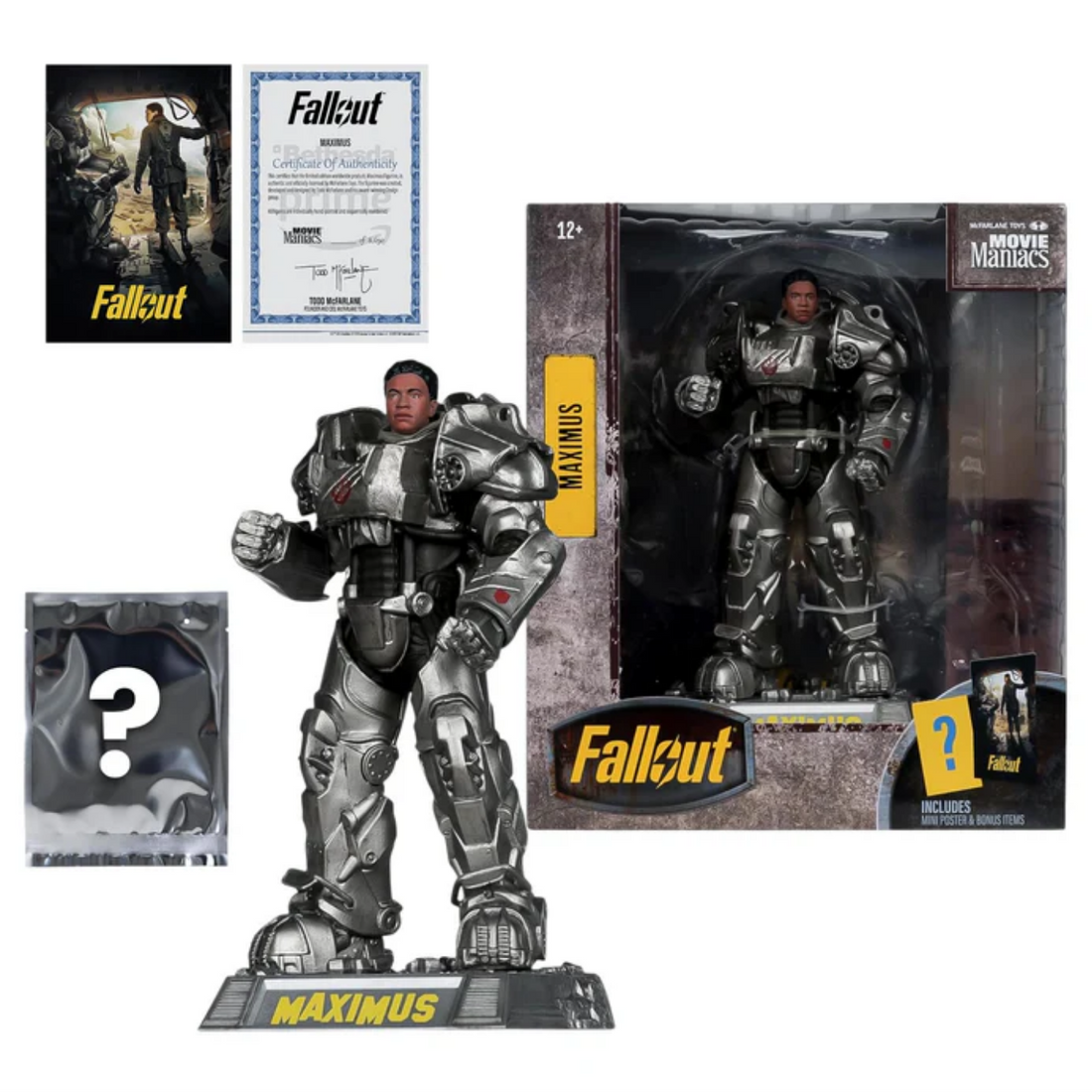 Fallout Movie Maniacs 6 Inch Posed Figure | Maximus – Replay Toys LLC