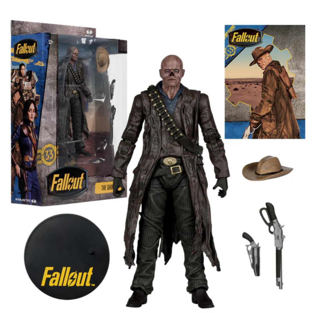 Fallout 7 Inch Deluxe Action Figure | The Ghoul – Replay Toys LLC