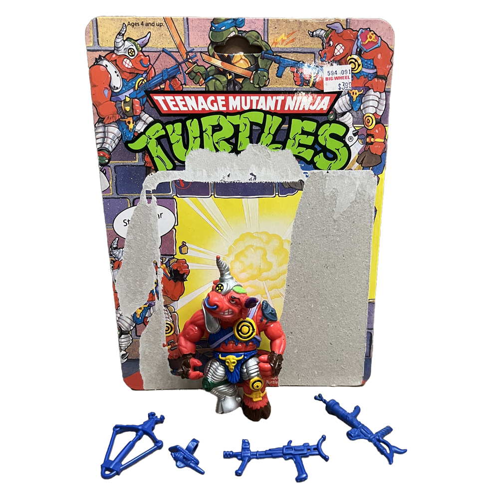 TMNT 1991 Groundchuck Action Figure Teenage Mutant Ninja Turtles Playm ...