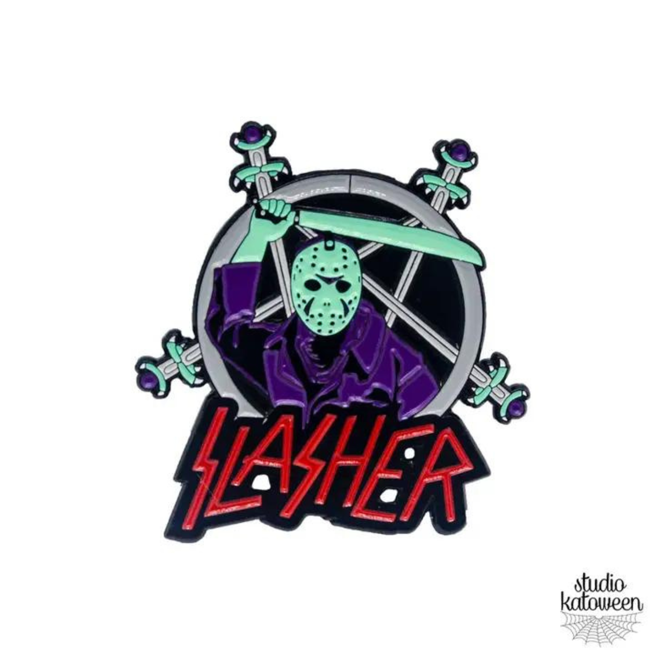 Slasher - Jason Voorhees NES Pin – Replay Toys LLC
